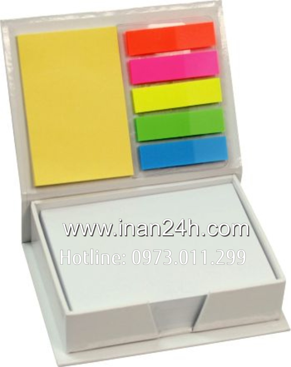 In Giấy note có keo / Quyển sổ note / Sticky note / in cuốn note / in ...